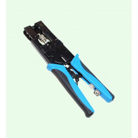 Pince à sertir pour Câble & Connecteur BNC, F, RCA Coax RG58 RG59 RG6