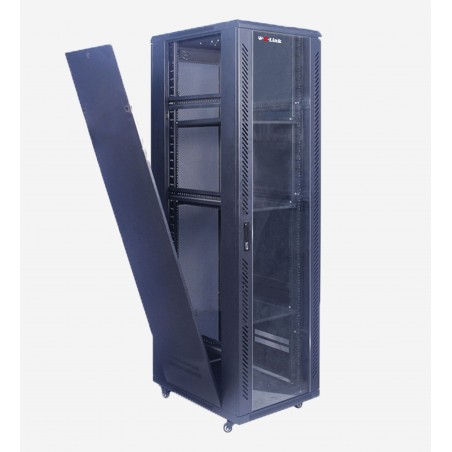 Armoire & Coffret 42U Marque W-D-LINK avec 4 étagères et 4 ventilateurs